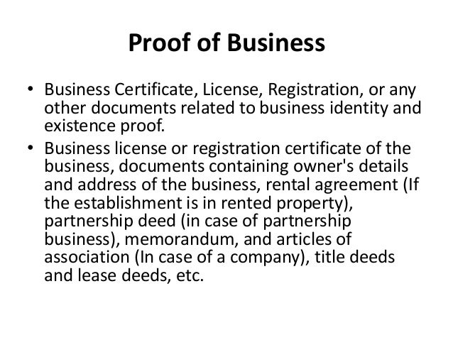 Documents Required for Mudra Loan | PPTX