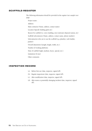 Documents scaffolding | PDF