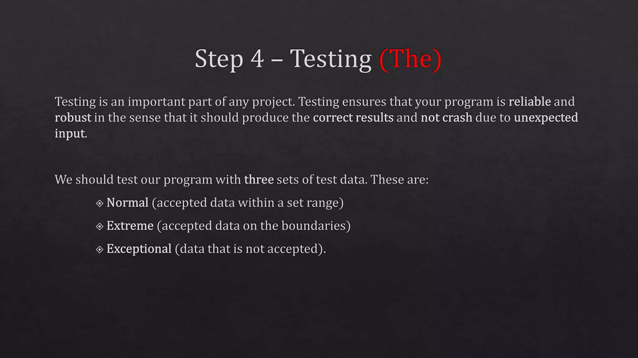 Software Development Process - Higher | PPTX