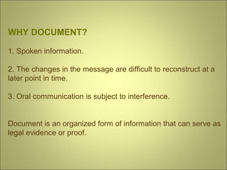 Documents system | PPT