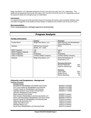 Safire health expansion letter | PDF