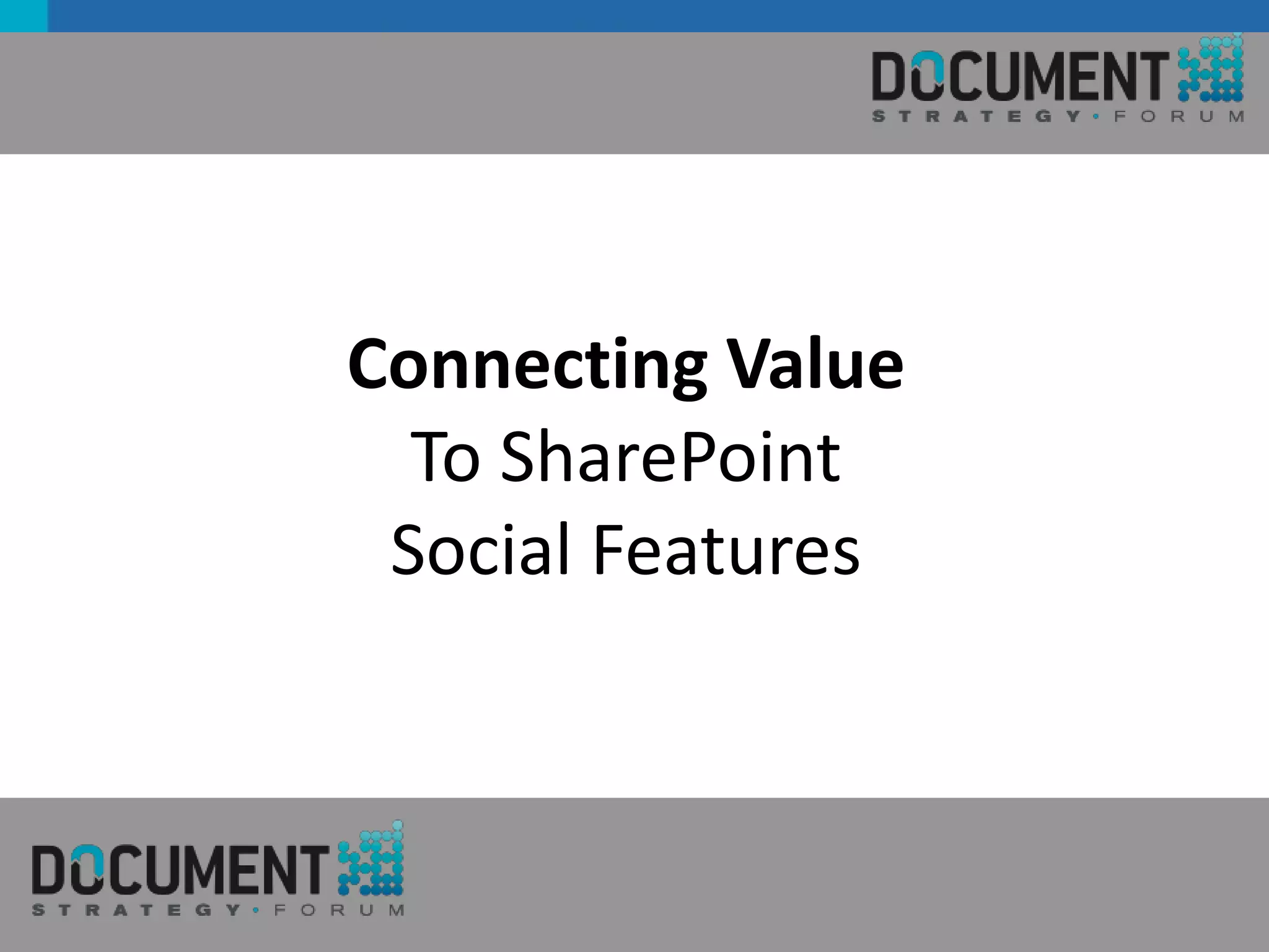 Part 2 - Everything You Need To Know About SharePoint Social ...