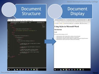 Document structure | PPTX