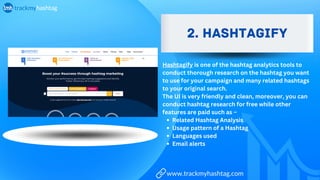5 Best Hashtag Analytical Tool 2024 | PDF