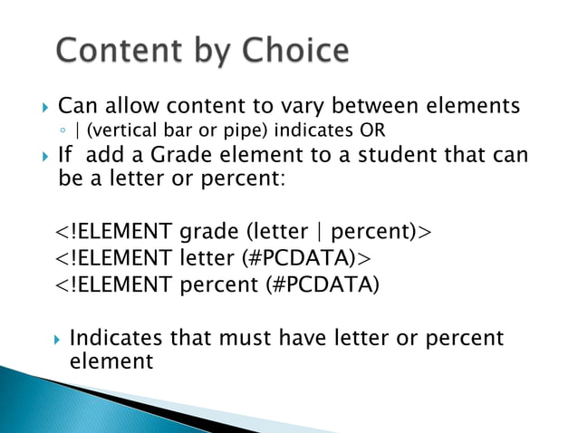Document Type Definitions | PPTX | Internet | Computing