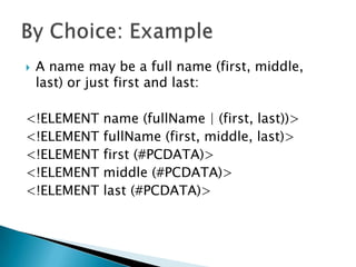 Document Type Definitions | PPTX