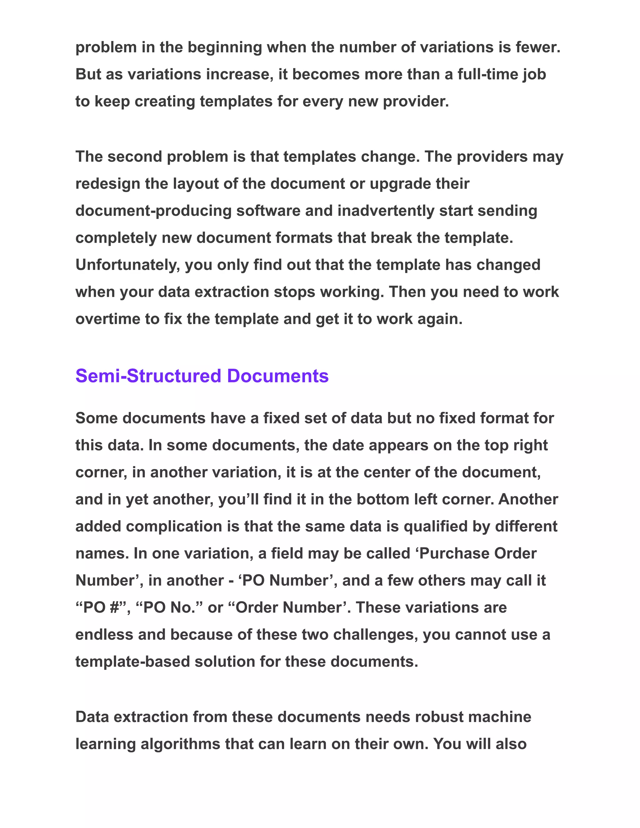 Document Types Explained: Structured, Semi-Structured and Unstructured ...