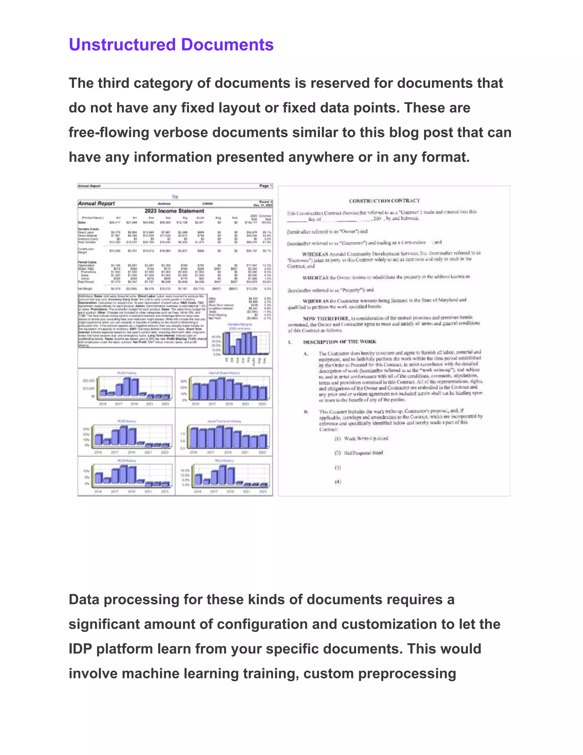 Document Types Explained: Structured, Semi-Structured and Unstructured | PDF