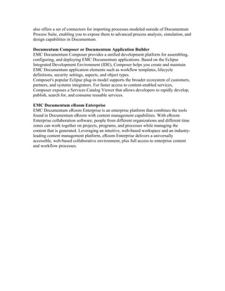 Documentum introduction | PDF