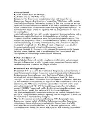 Documentum introduction | PDF