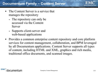 Documentum Overview | PPT