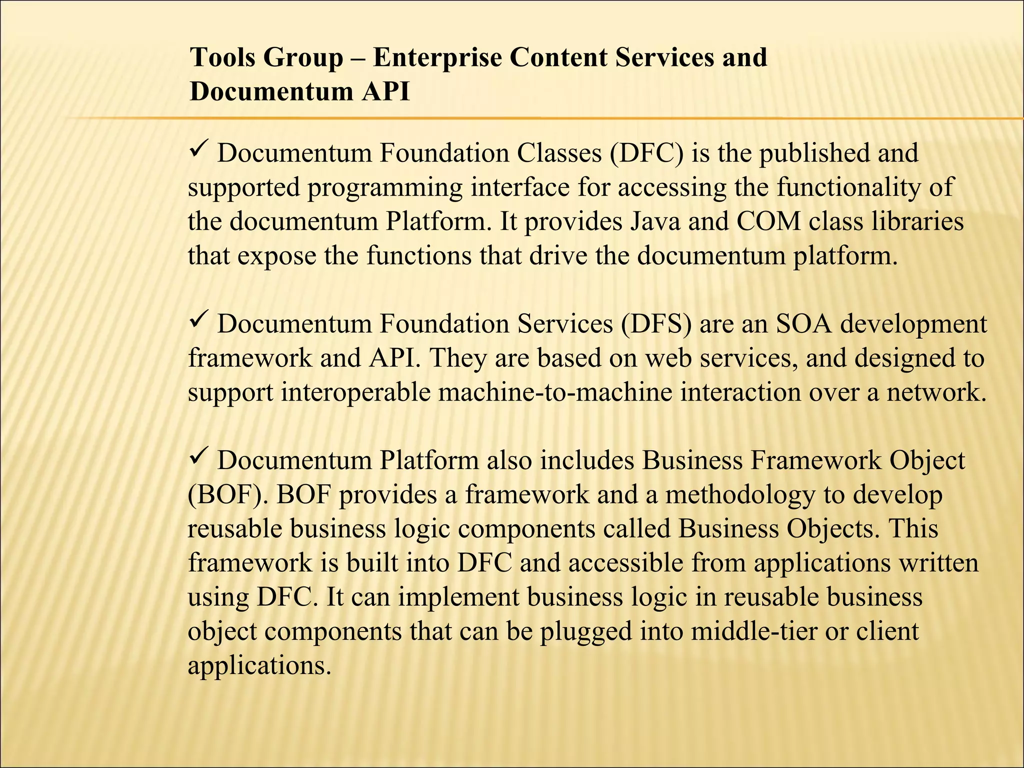 Overview of Documentum | PPT