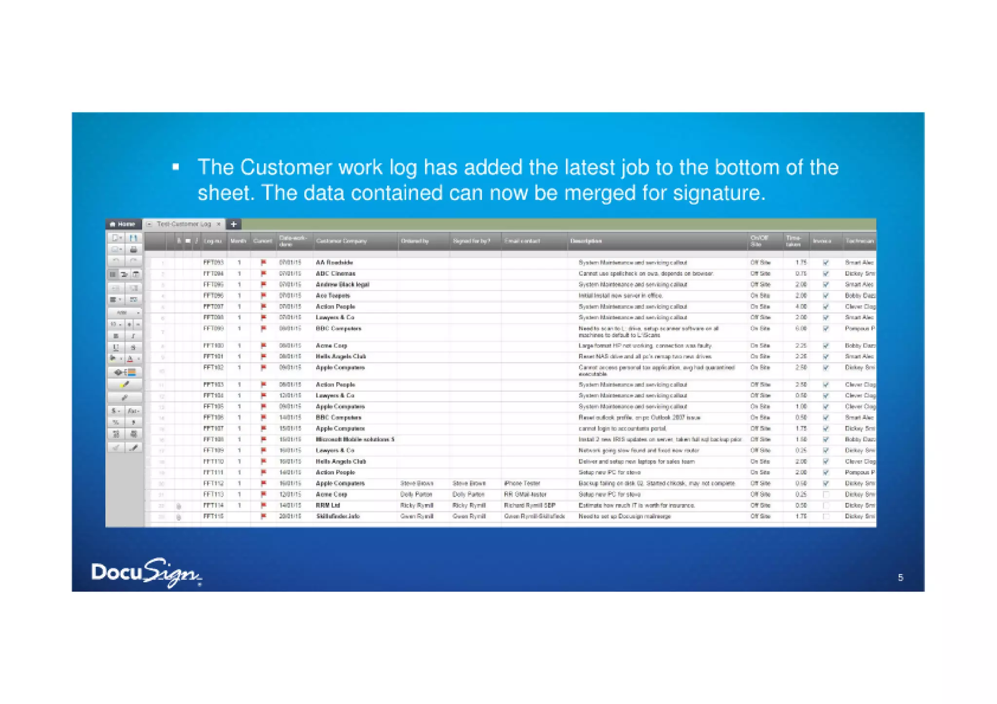 DocuSign & Smartsheet-combined for service-signoff | PDF | Internet ...