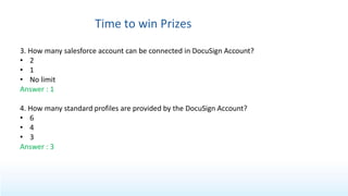 DocuSign Integration with Salesforce - Beginner Learning Series : Kick starting DocuSign | PPT