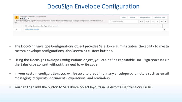 Docu sign integration with salesforce beginner learning series integration in action | PPT