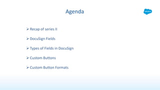 Docu sign integration with salesforce beginner learning series ...