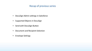 Docu sign integration with salesforce beginner learning series integration in action | PPT
