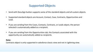 Docu sign integration with salesforce beginner learning series setting ...