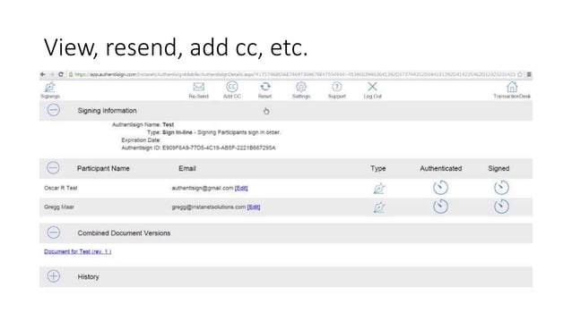Simple Authentisign Overview | PPTX