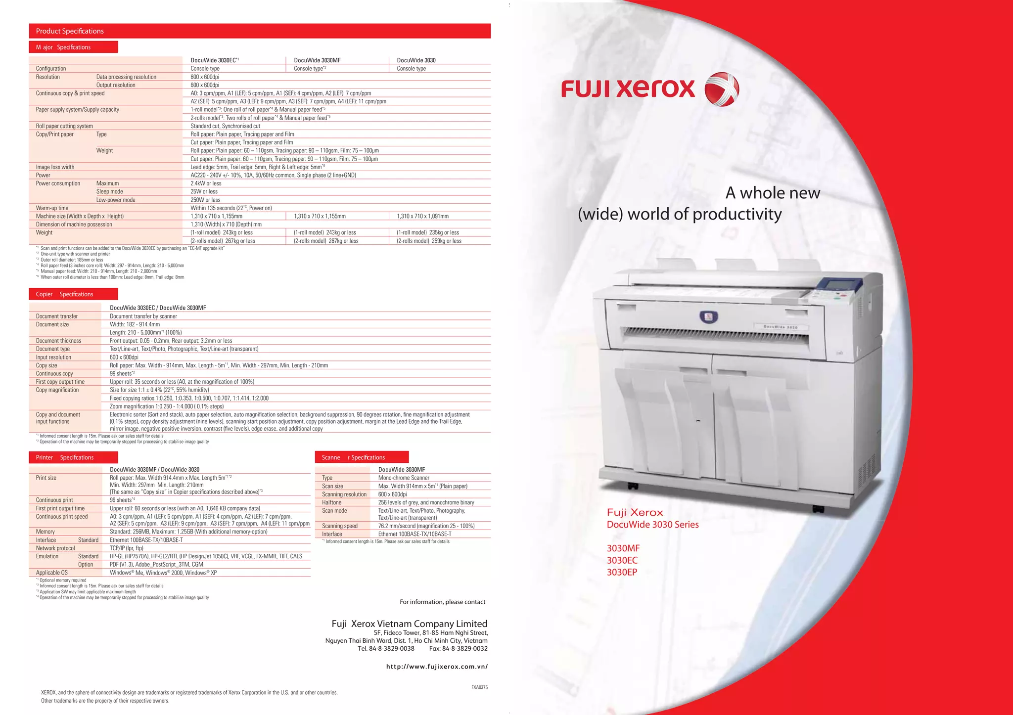 Docu wide 3030 | PDF