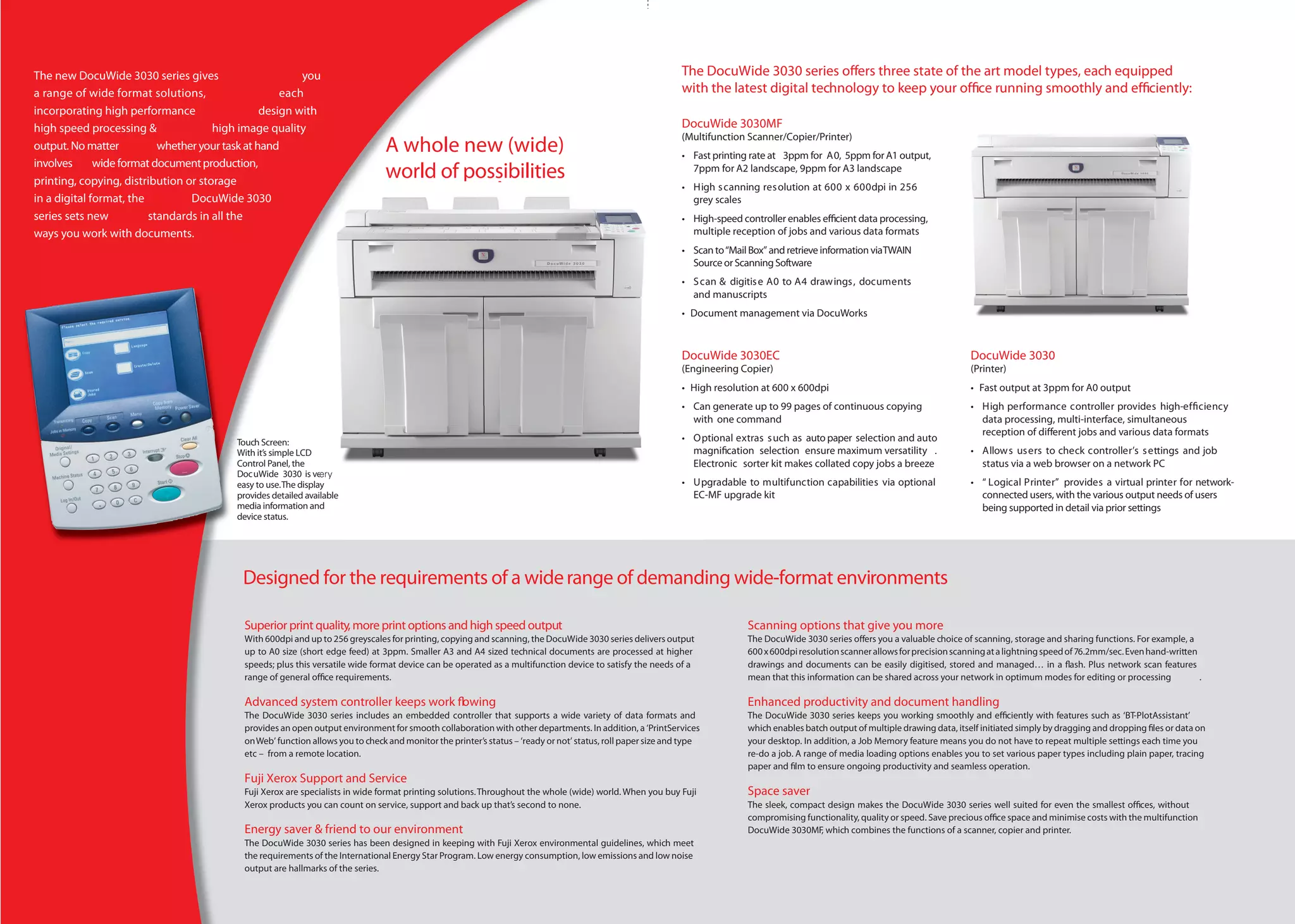 Docu wide 3030 | PDF
