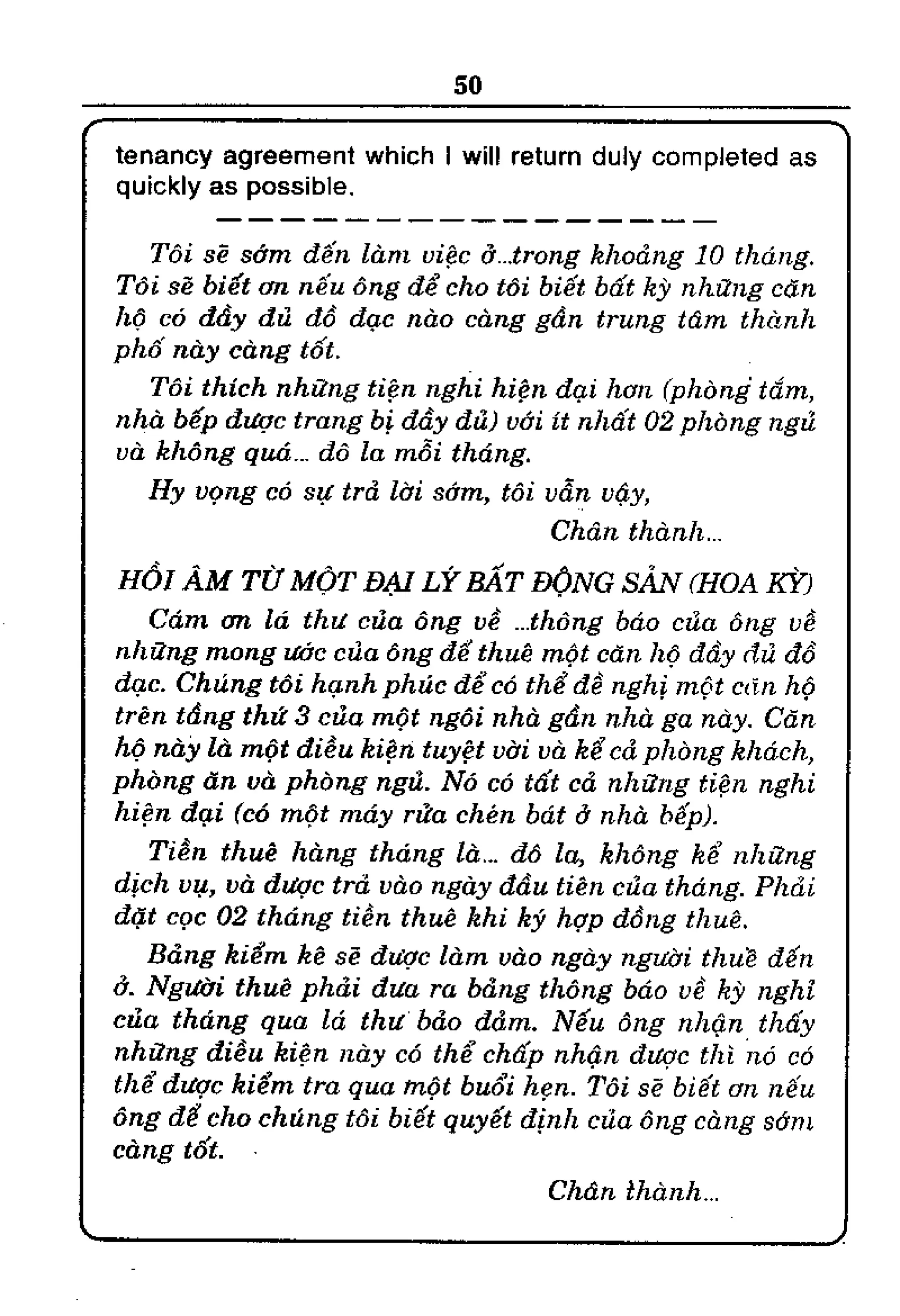 Doc va viet thu bang tieng anh | PDF