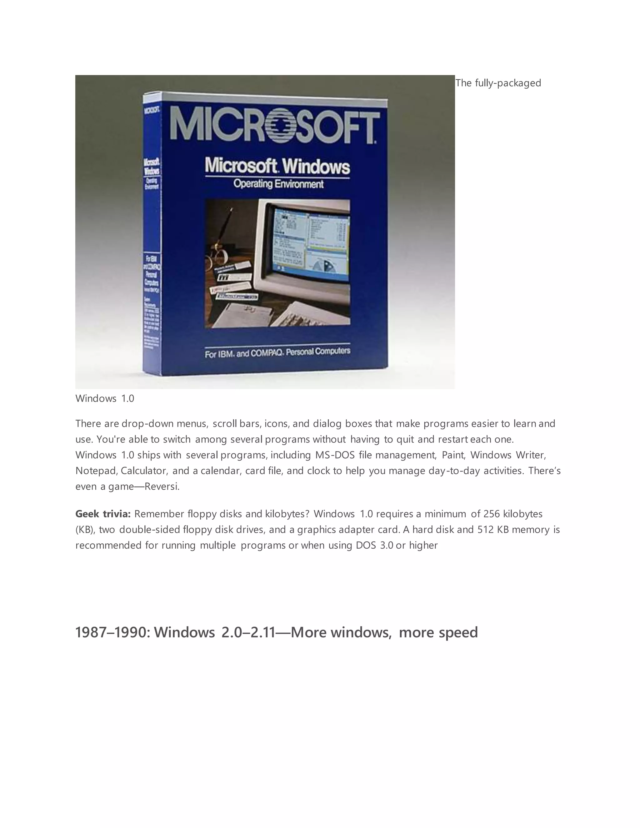 DOC MS Microsoft windows | PDF