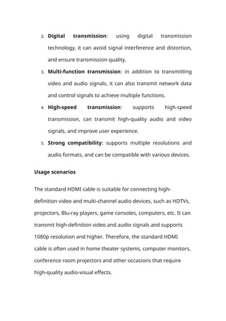 What Are the Three Types of HDMI Cables? | DOCX