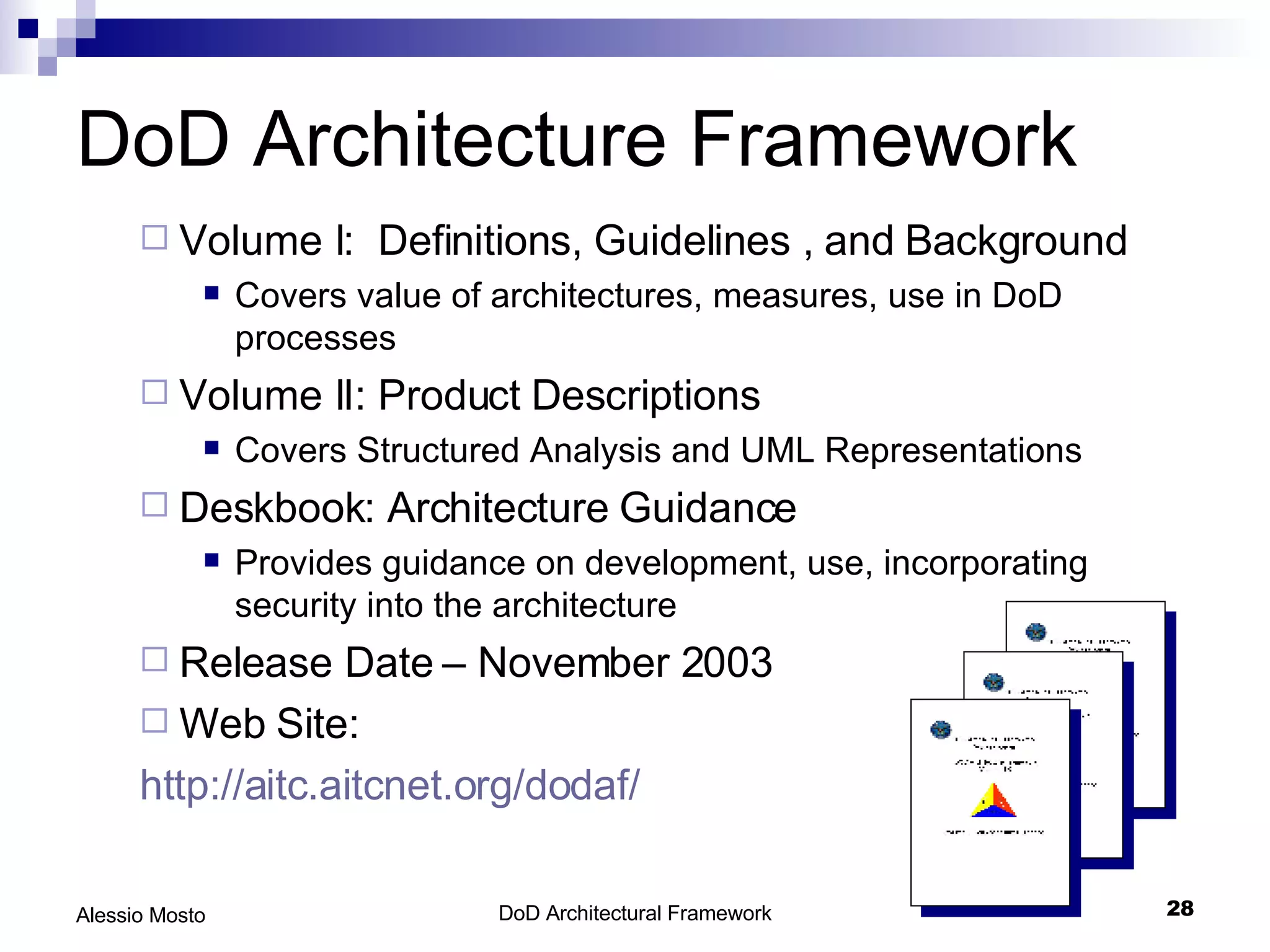 Dod Architecture Framework Overview Ppt