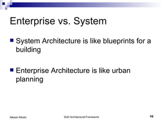 DoD Architecture Framework Overview | PPT