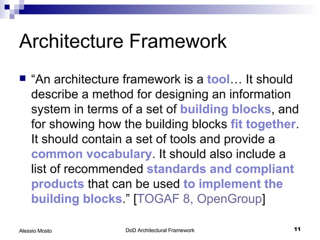 Dod Architecture Framework Overview Ppt Defense Industry Industries