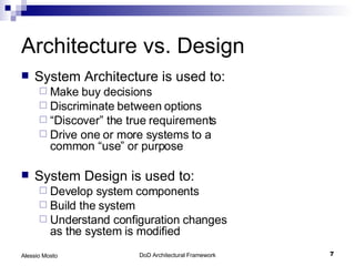 DoD Architecture Framework Overview | PPT