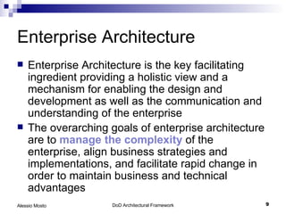 DoD Architecture Framework Overview | PPT