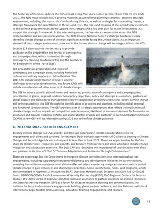 US Department of Defense: Climate Risk Analysis | PDF