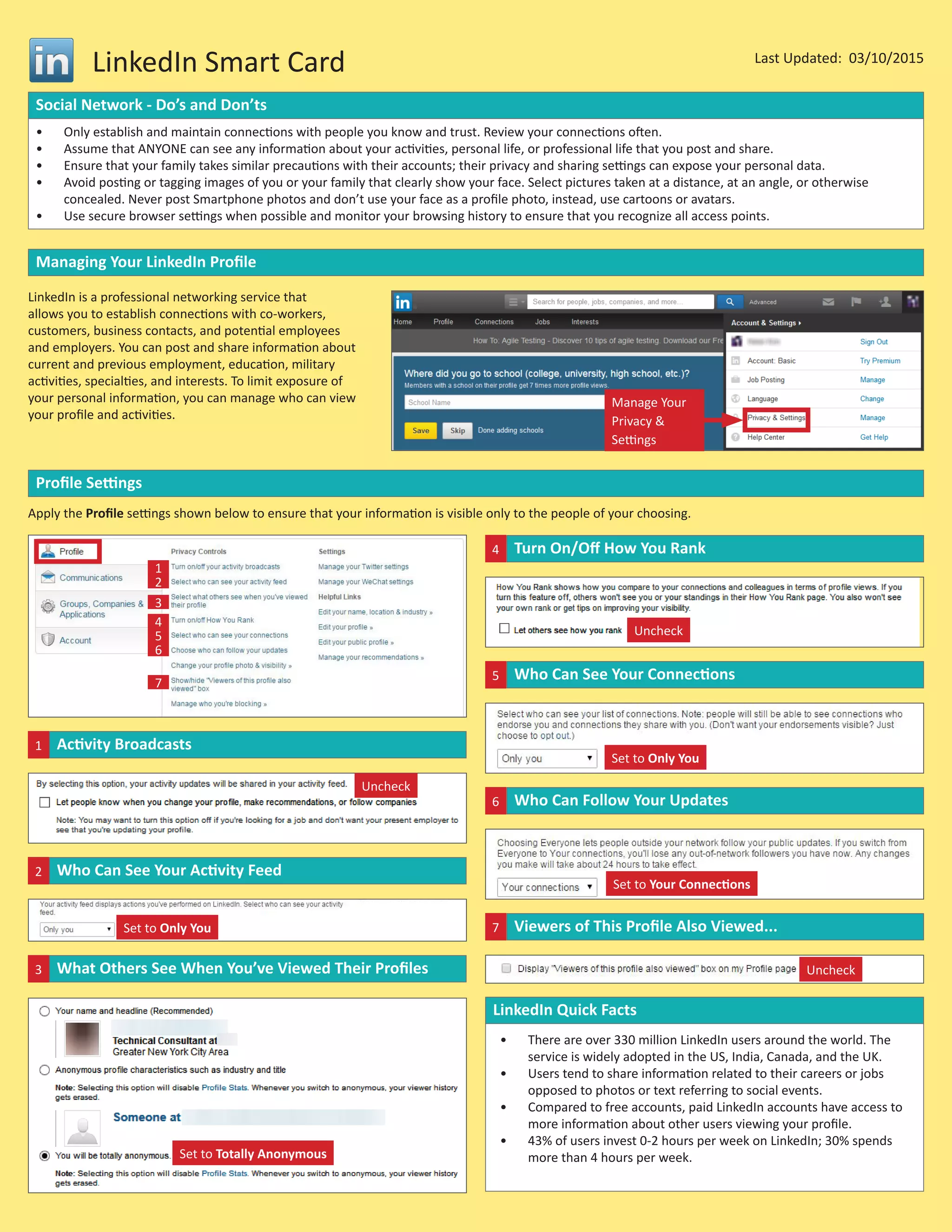 LinkedIn Smart Card | PDF