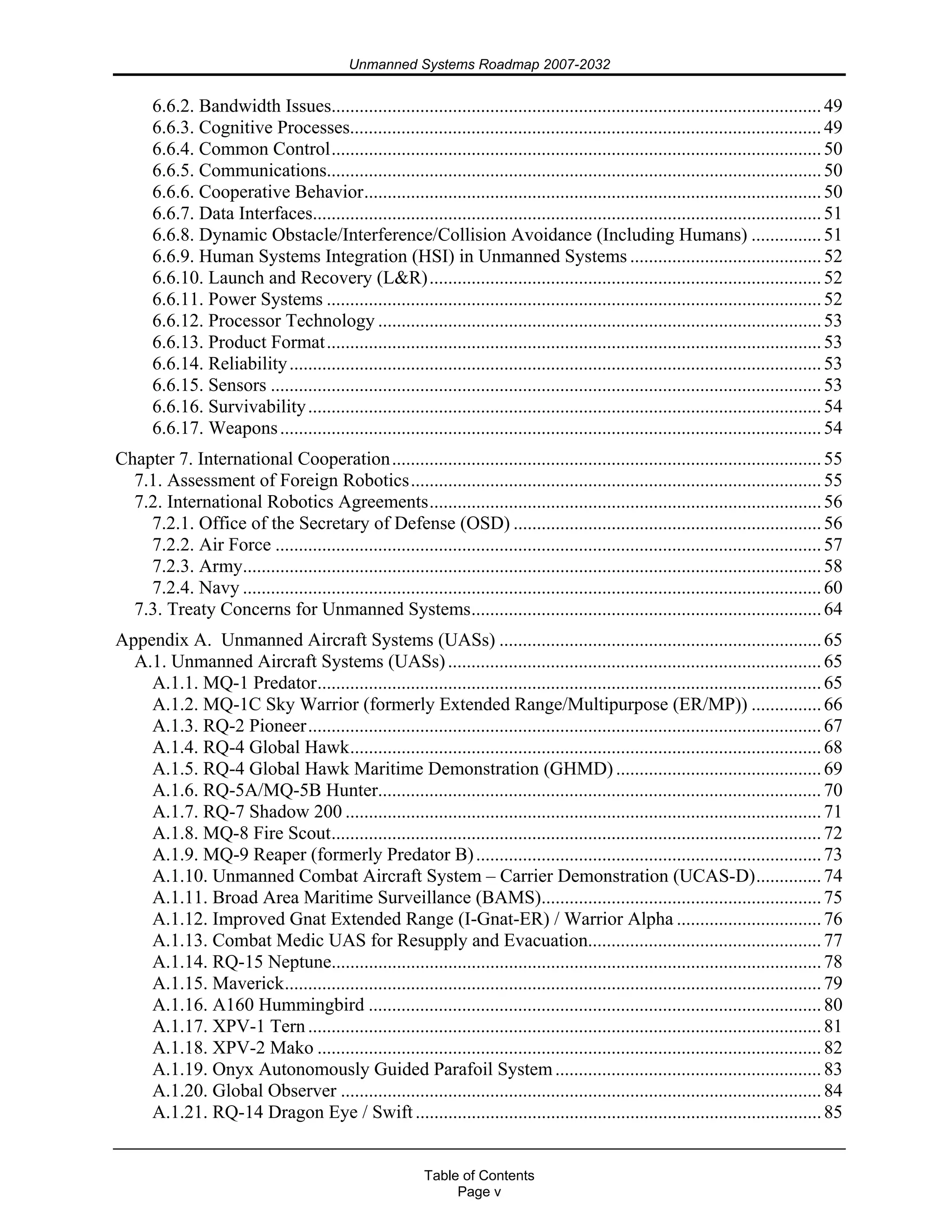 Dod Unmanned Systems Roadmap 2007-2032 | PDF