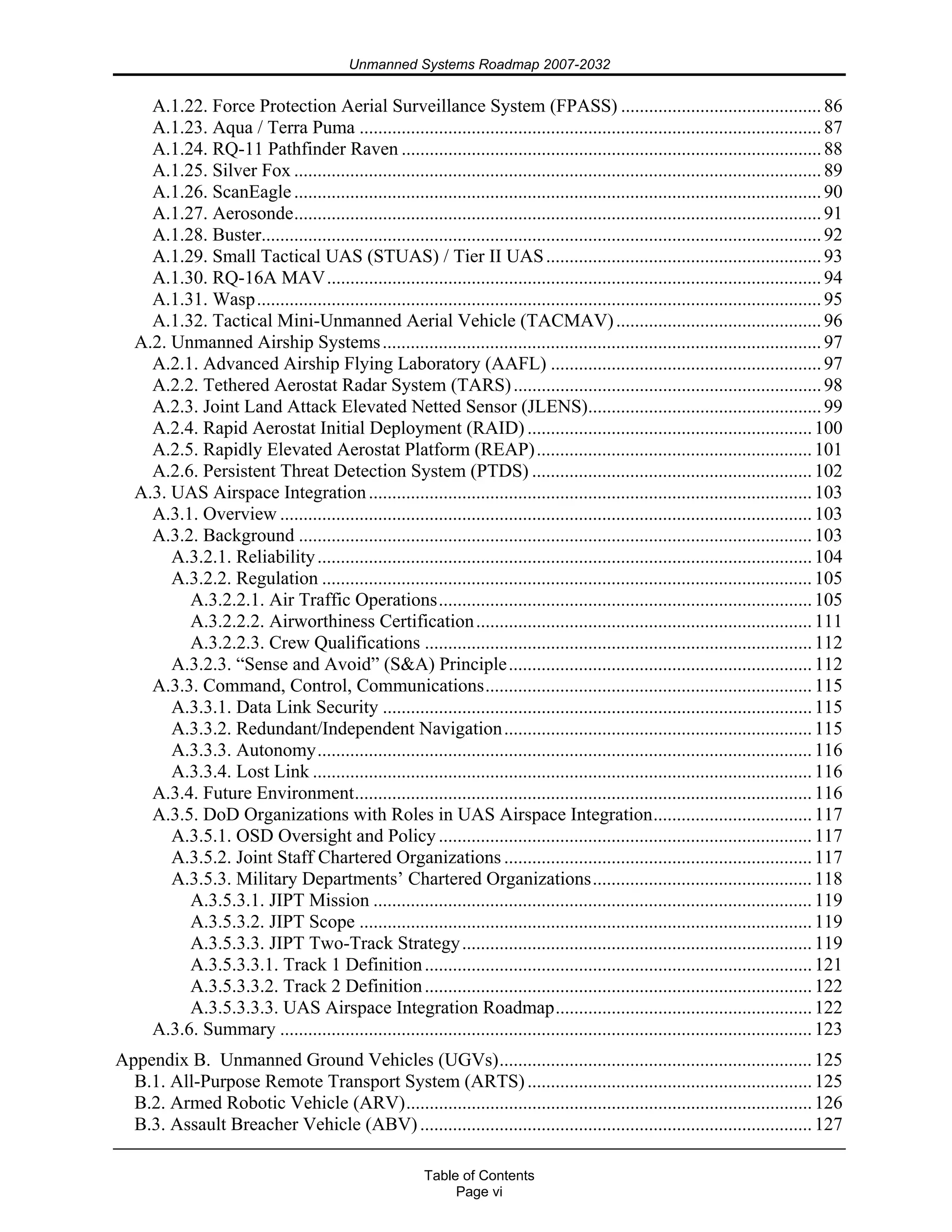 Dod Unmanned Systems Roadmap 2007-2032 | PDF