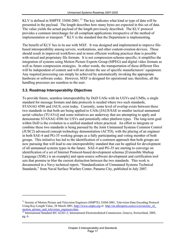 Dod Unmanned Systems Roadmap 2007-2032 | PDF