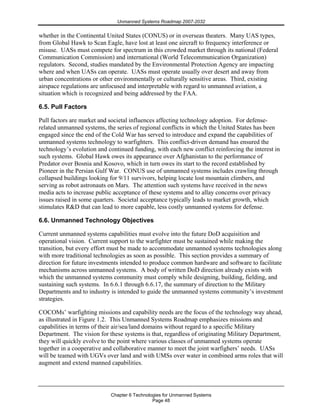 Dod Unmanned Systems Roadmap 2007-2032 | PDF