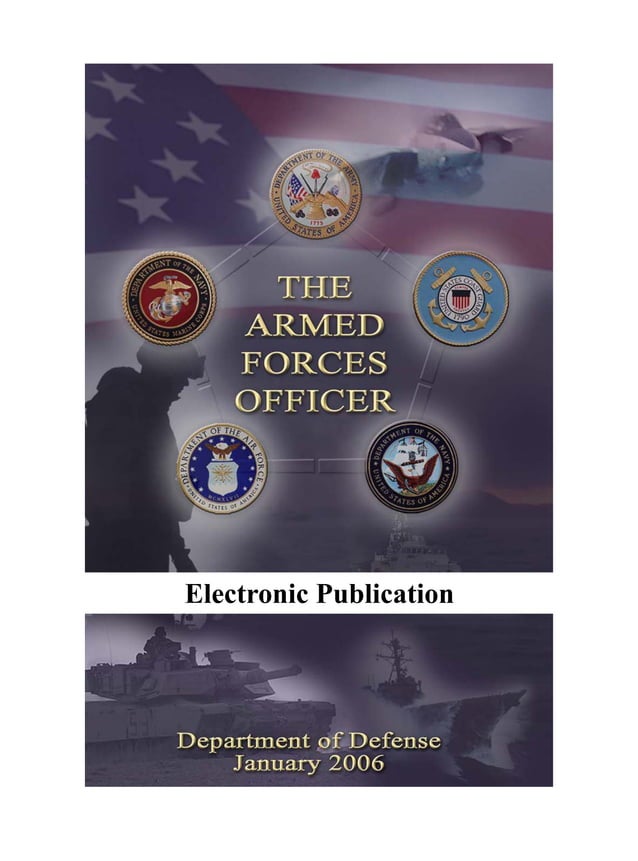 Dod Us Forces Armed Forces Officer Handbook | PDF | Business | Business ...