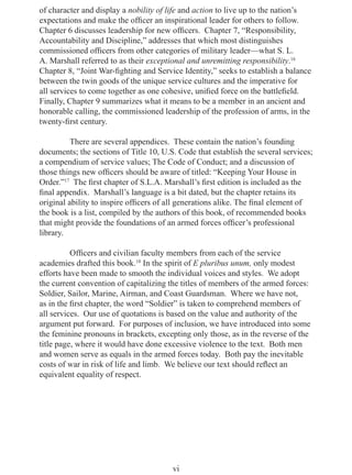 Dod Us Forces Armed Forces Officer Handbook | PDF