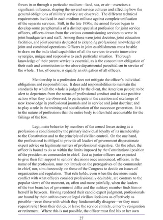 Dod Us Forces Armed Forces Officer Handbook | PDF