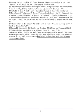 Dod Us Forces Armed Forces Officer Handbook | PDF