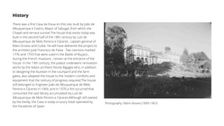 Casa da Insua in Viseu - history and architecture | PDF