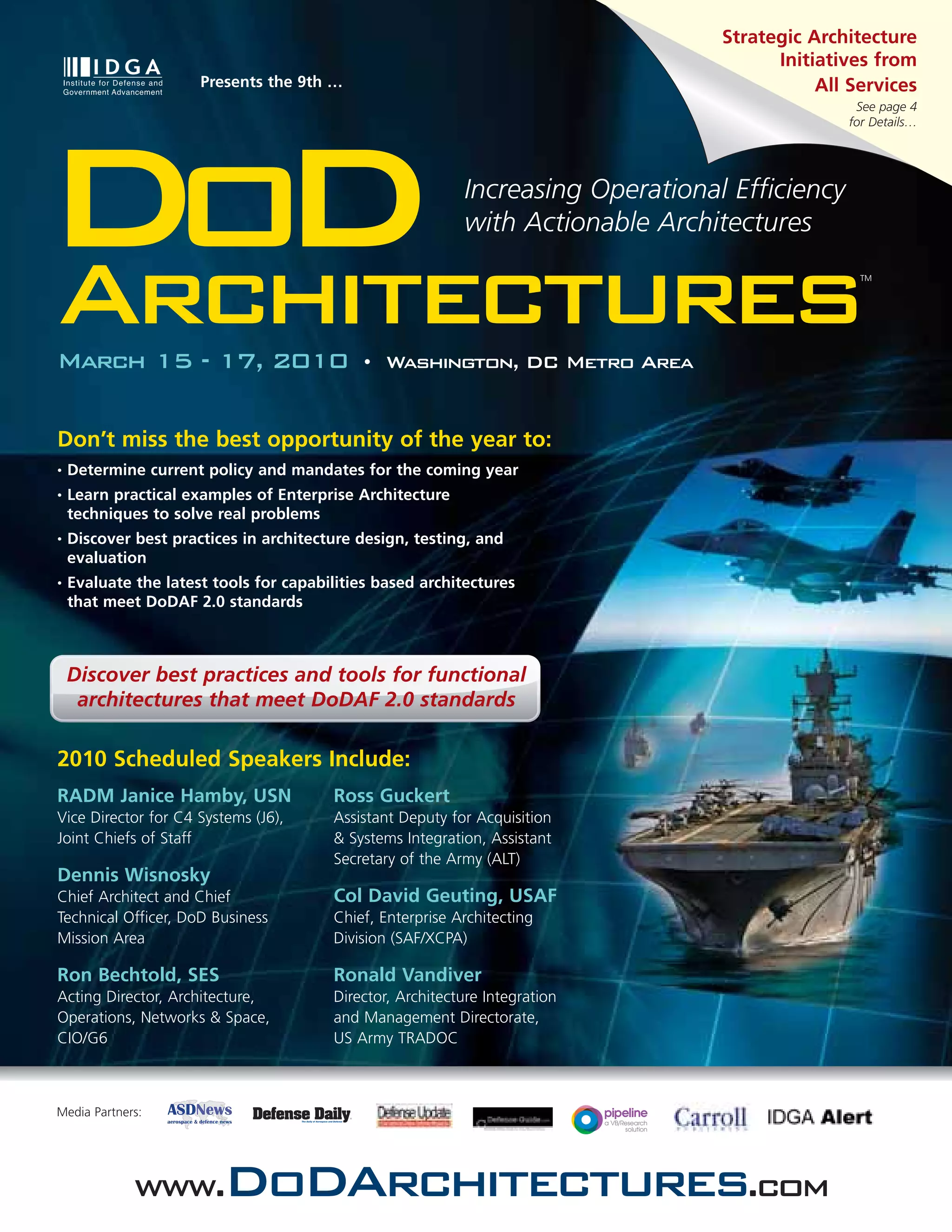 9th Annual DoD Architectures | PDF