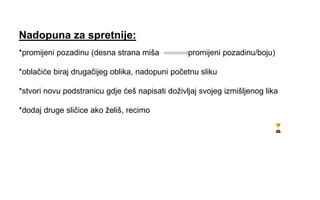 Dodatna opis lika | PDF