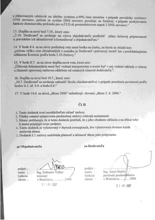 Dodatok k zmluve o spolupraci | DOCX