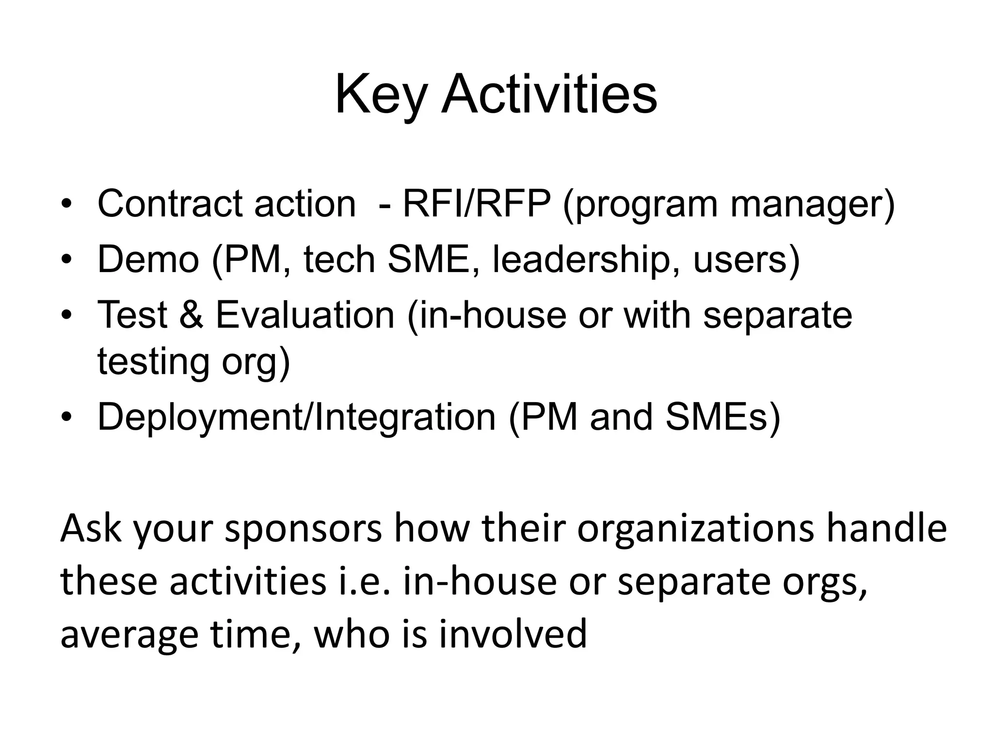 DoD Concept to Deployment H4D Stanford 2016 | PPT