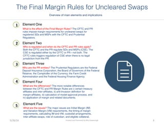 Dodd frank Uncleared Margin Rules | PDF