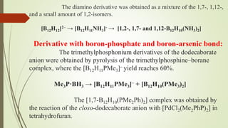 Dodecaborane anion | PPTX